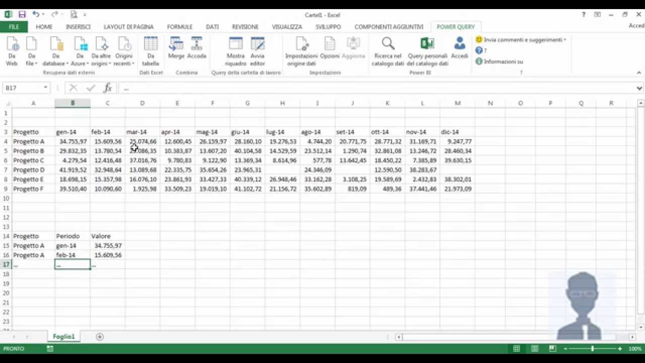 Unpivoting Con Power Query Youtube