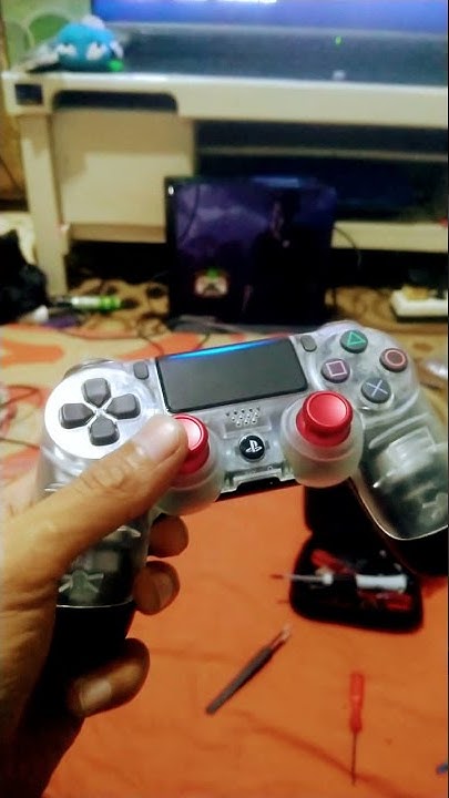 DS4 crystal transparan 🎮 custom - YouTube