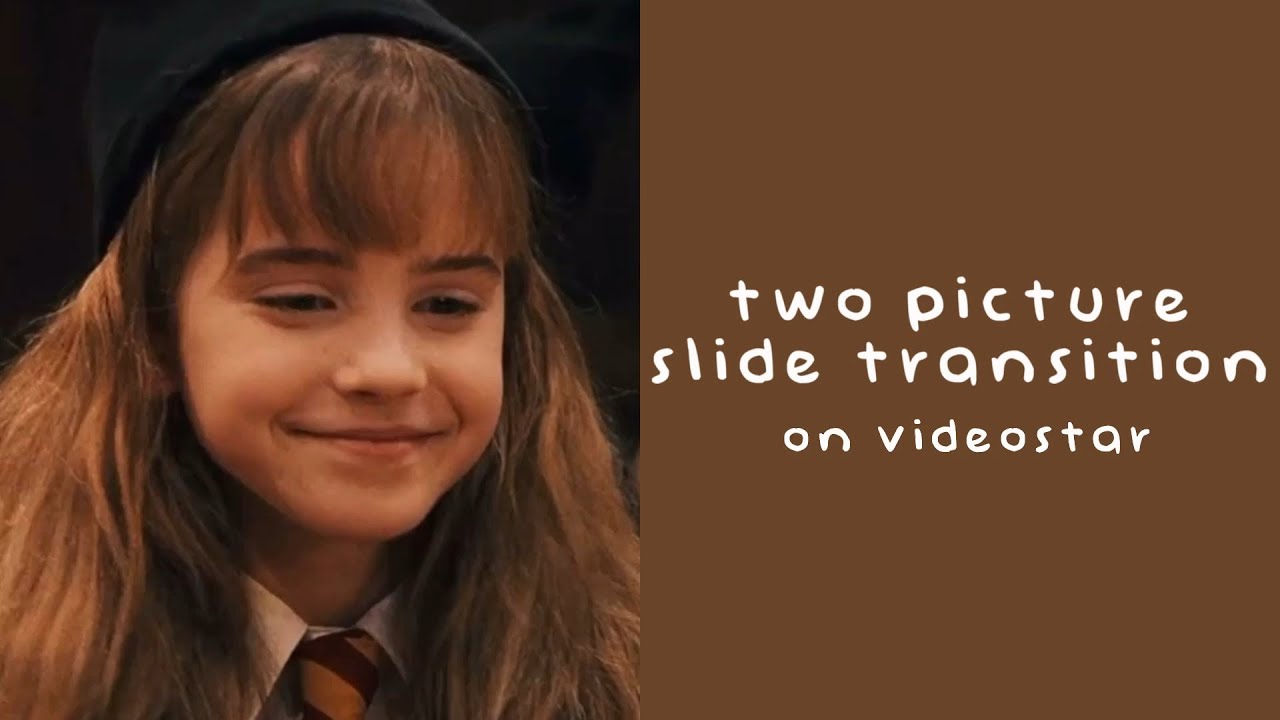 two picture slide transition on videostar! - YouTube