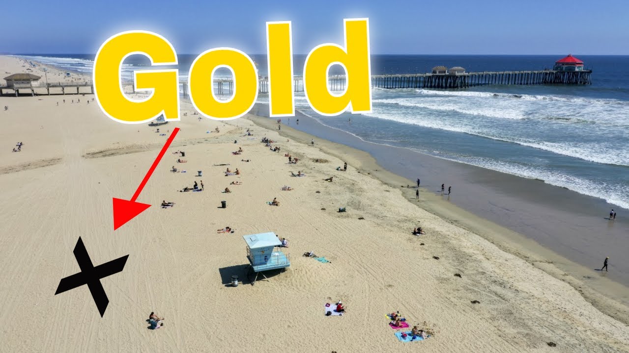 Beach Detecting Gold & Silver | Treasure Hunting - YouTube