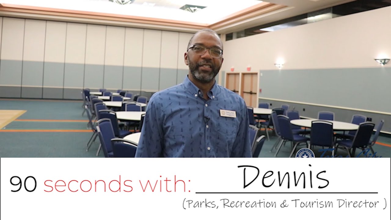 90 secs with your Parks, Recreation and Tourism Director Dennis - YouTube