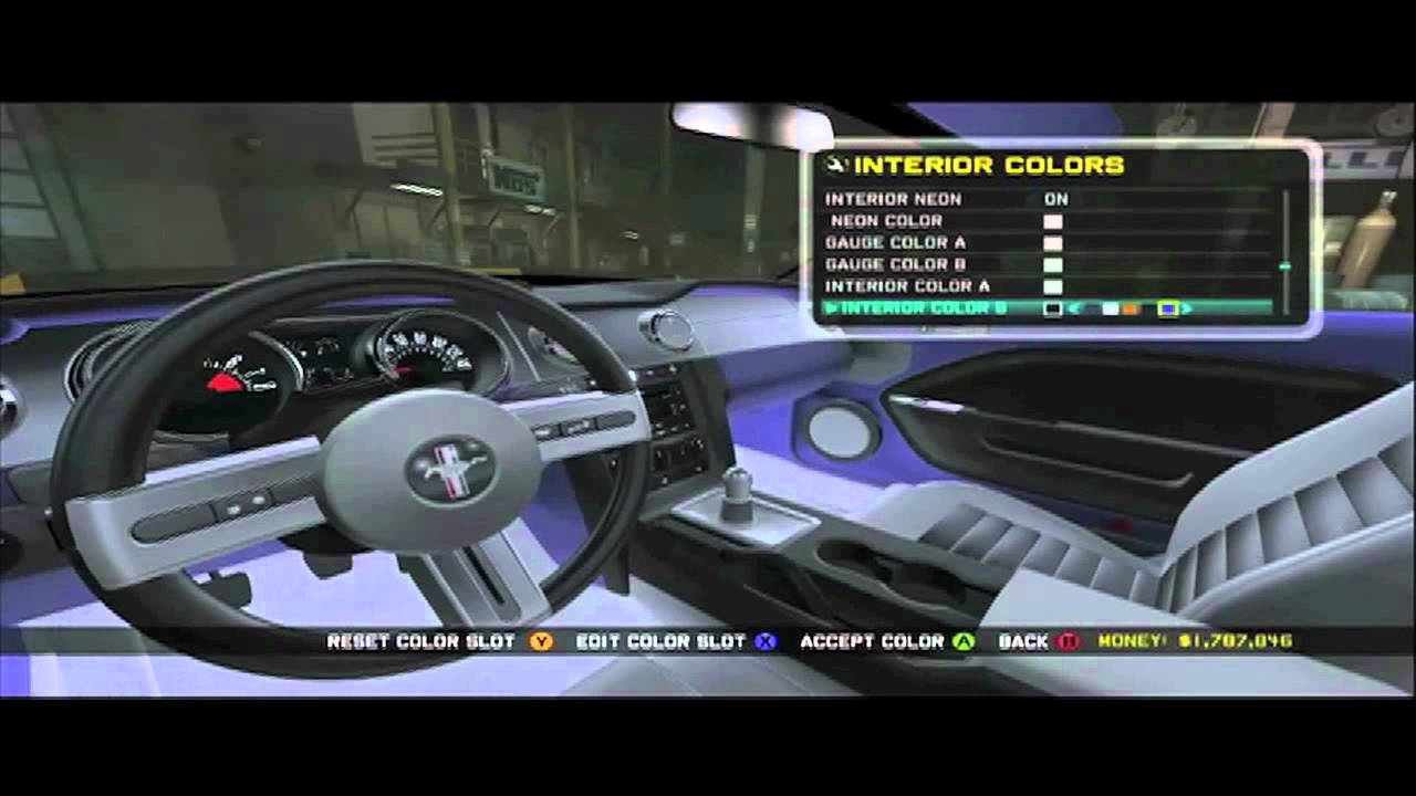 Midnight Club LA: How To Make A Drift Car In Minutes | Mustang | Part ...