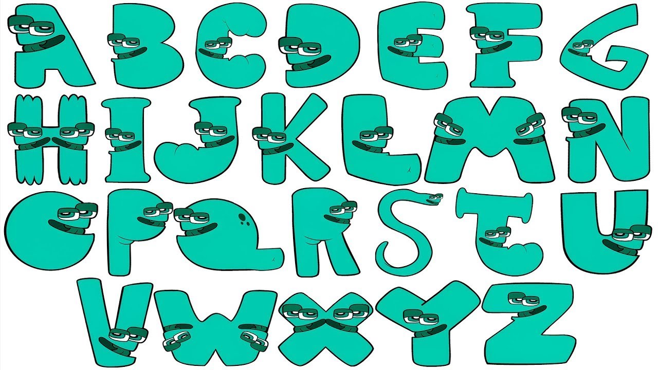 Monsters University Greek Alphabet