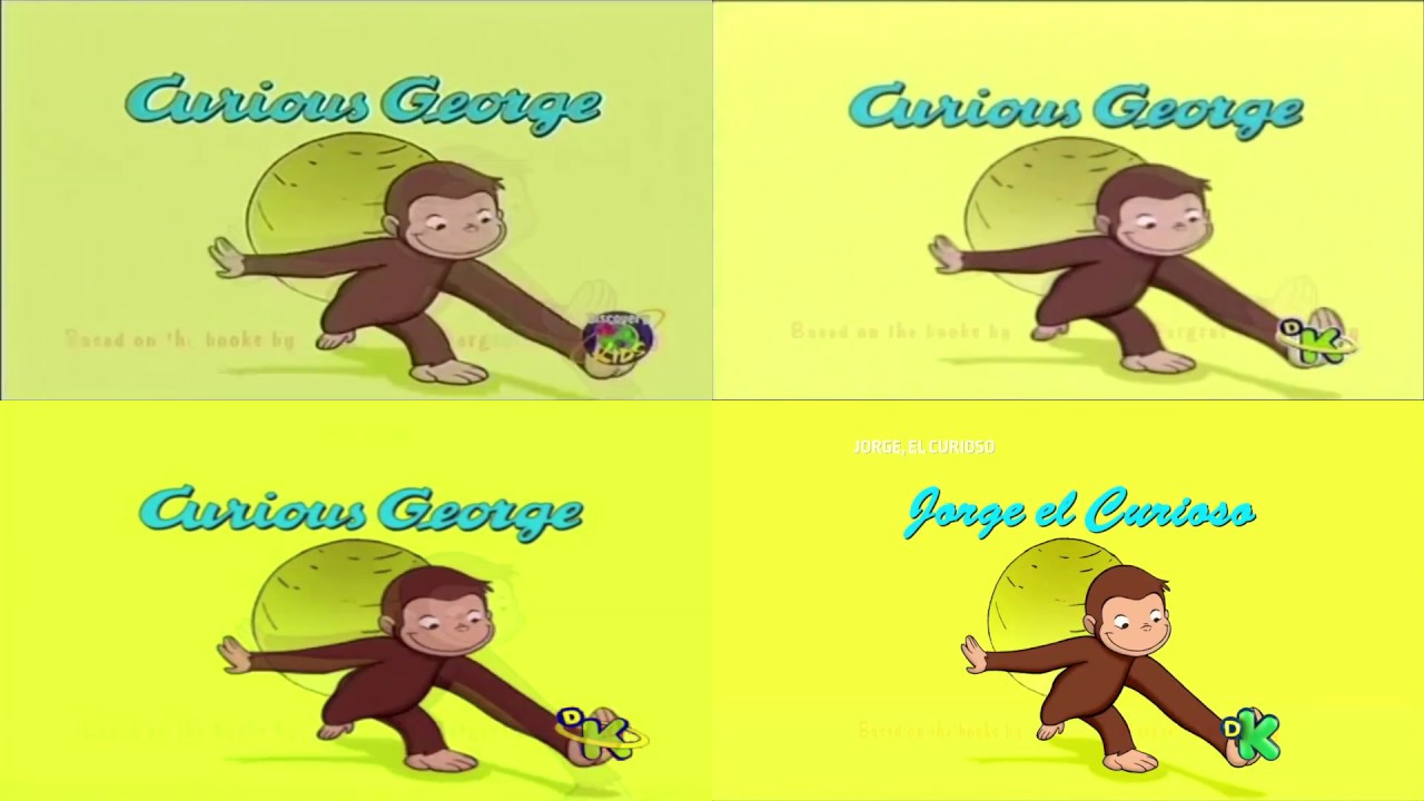 Jorge el Curioso Intro (4 épocas de Discovery Kids) - YouTube