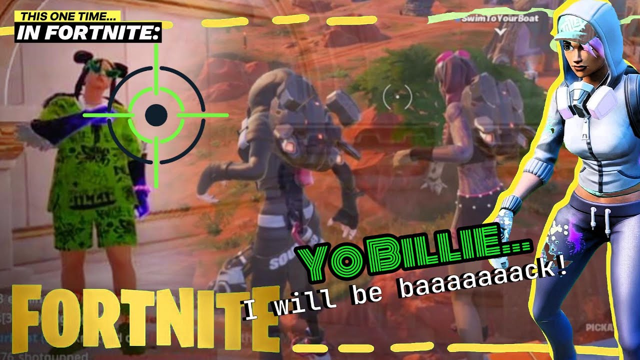 This one time, in Fortnite... I AVENGED MYSELF against Billie Eilish ...