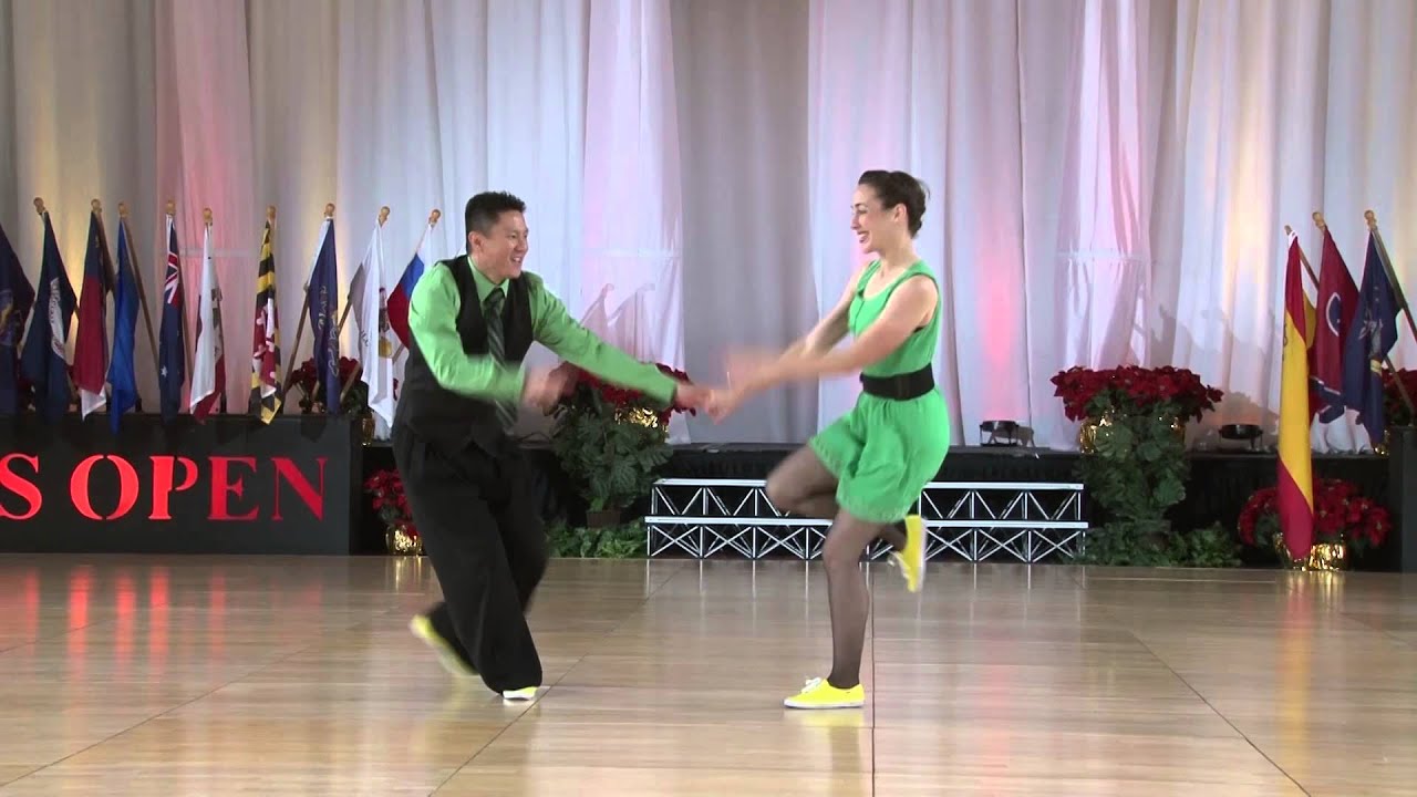 2012 US Open Swing Dance Championships - Lindy Showcase Champions - YouTube
