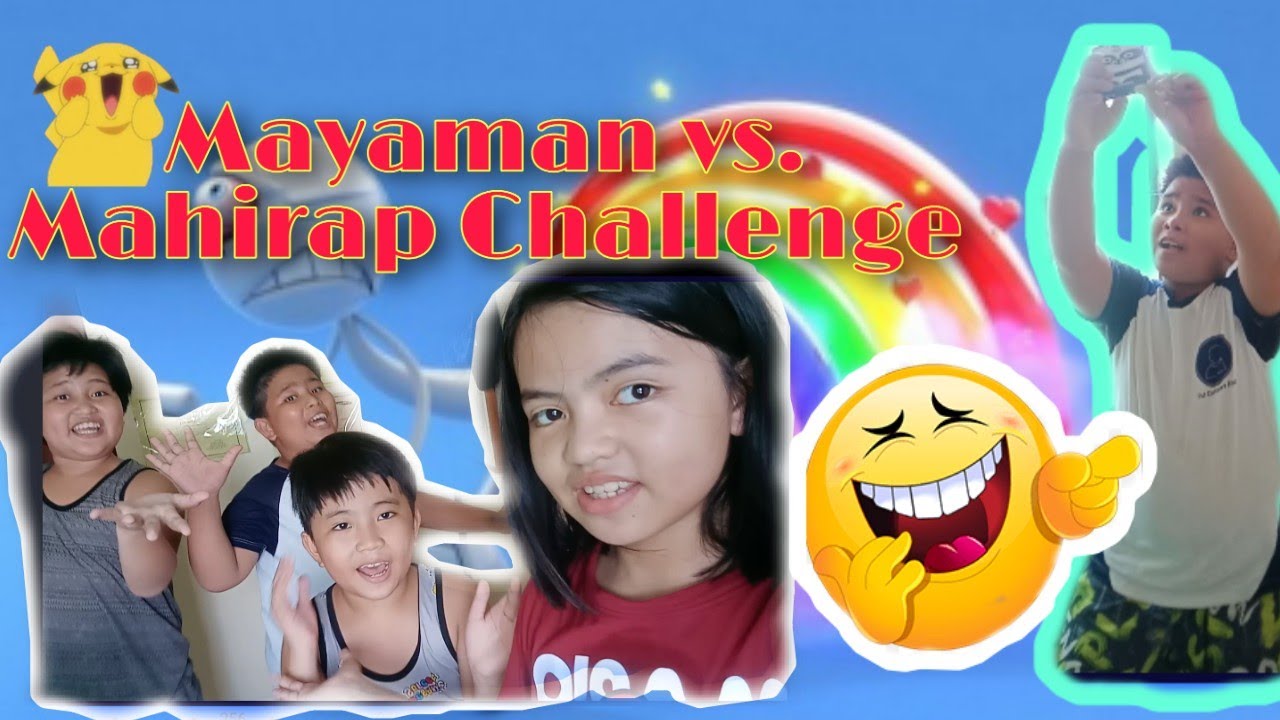 Mayaman vs Mahirap Challenge 😂😂😜 Funny Time - YouTube