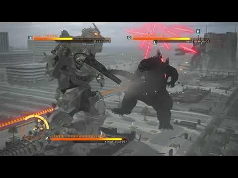 Godzilla PS4 Online Battles: Kiryu vs Godzilla vs Gigan - YouTube