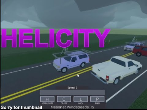 Trying a new tornado game! | HELICITY BETA | - YouTube