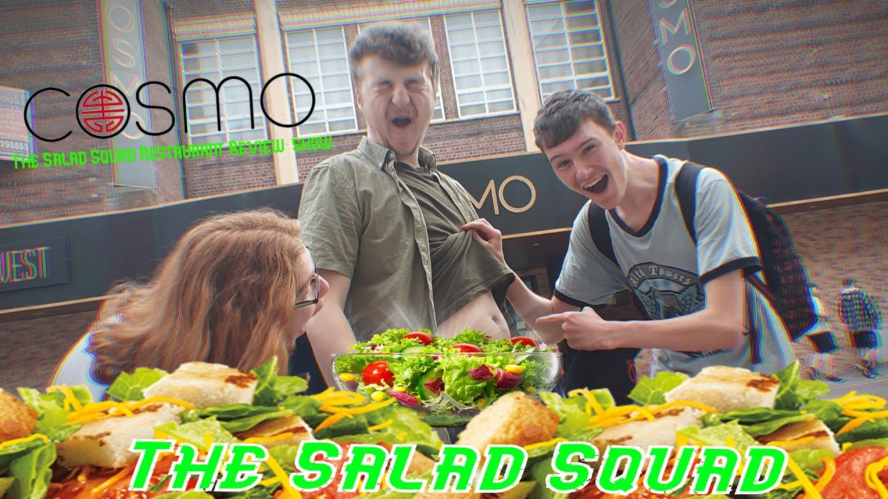 The Salad Squad Restaurant Review | #6 | Cosmo - YouTube