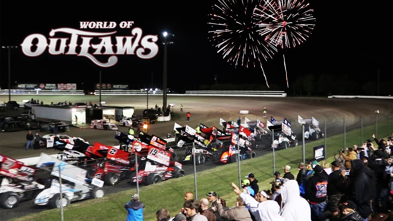 My First World of Outlaws Dirt Race Experience! - YouTube
