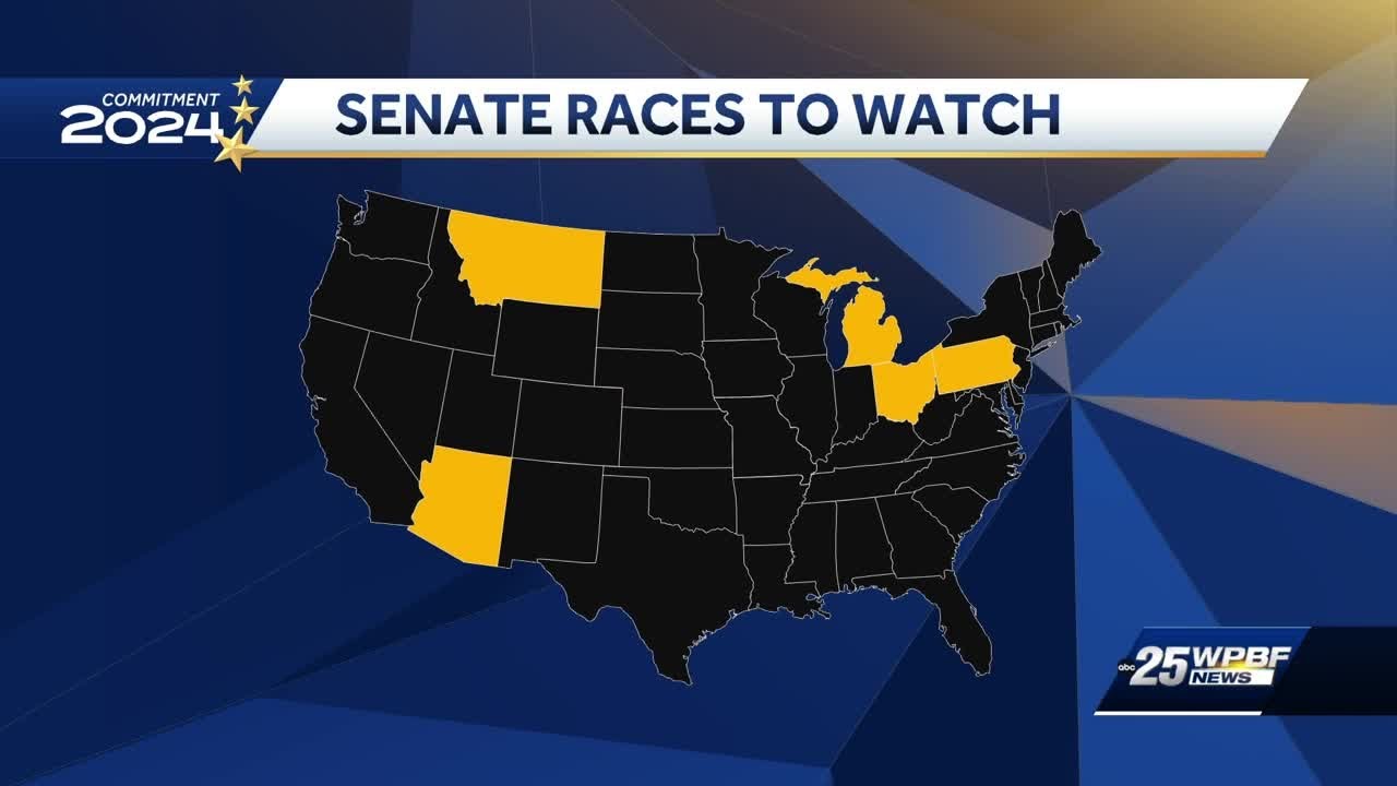Senate races to watch on Election Day 2024 - YouTube