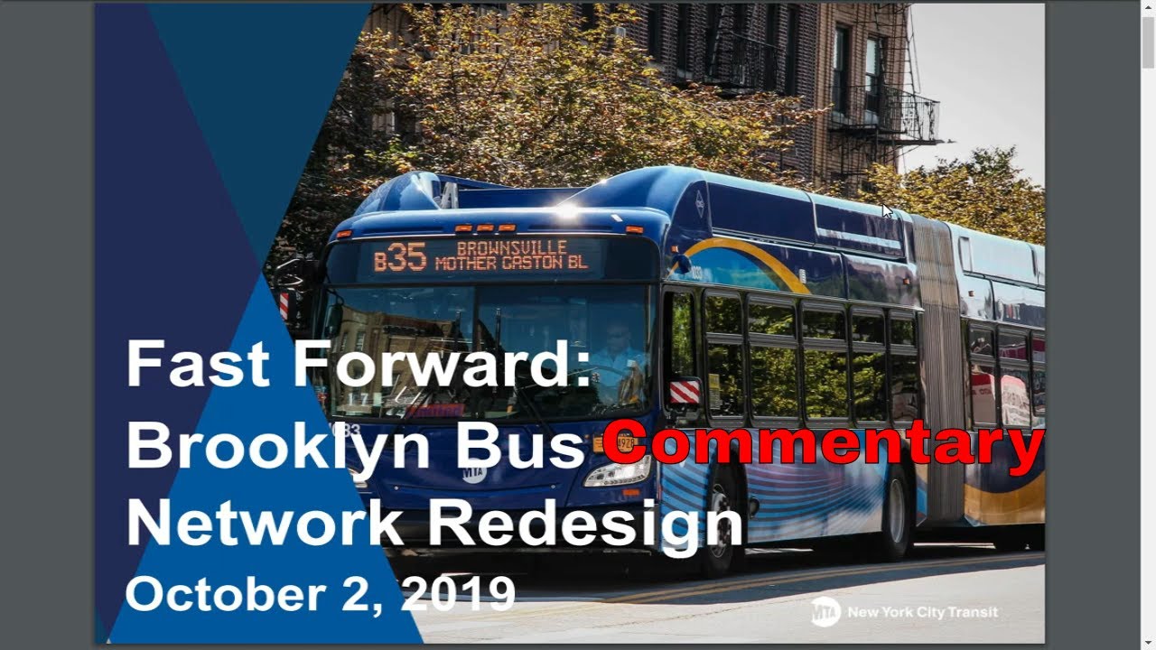 ᴴᴰ |NYCT & MTA Bus Company| Brooklyn Bus Redesign Network (HubTalk ...