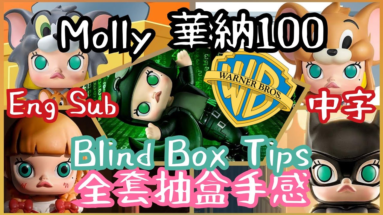 Molly x Warner Bros. 100th Anniversary 華納100週年系列 全套連隱藏版 重量 手感 心得 分享【POP ...