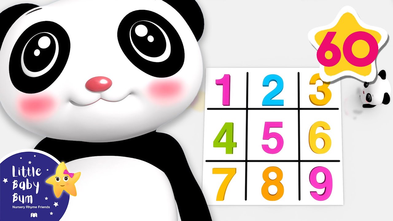 Number 9 Song | Nursery Rhymes and Kids Songs | 60 Minutes | Animal for ...