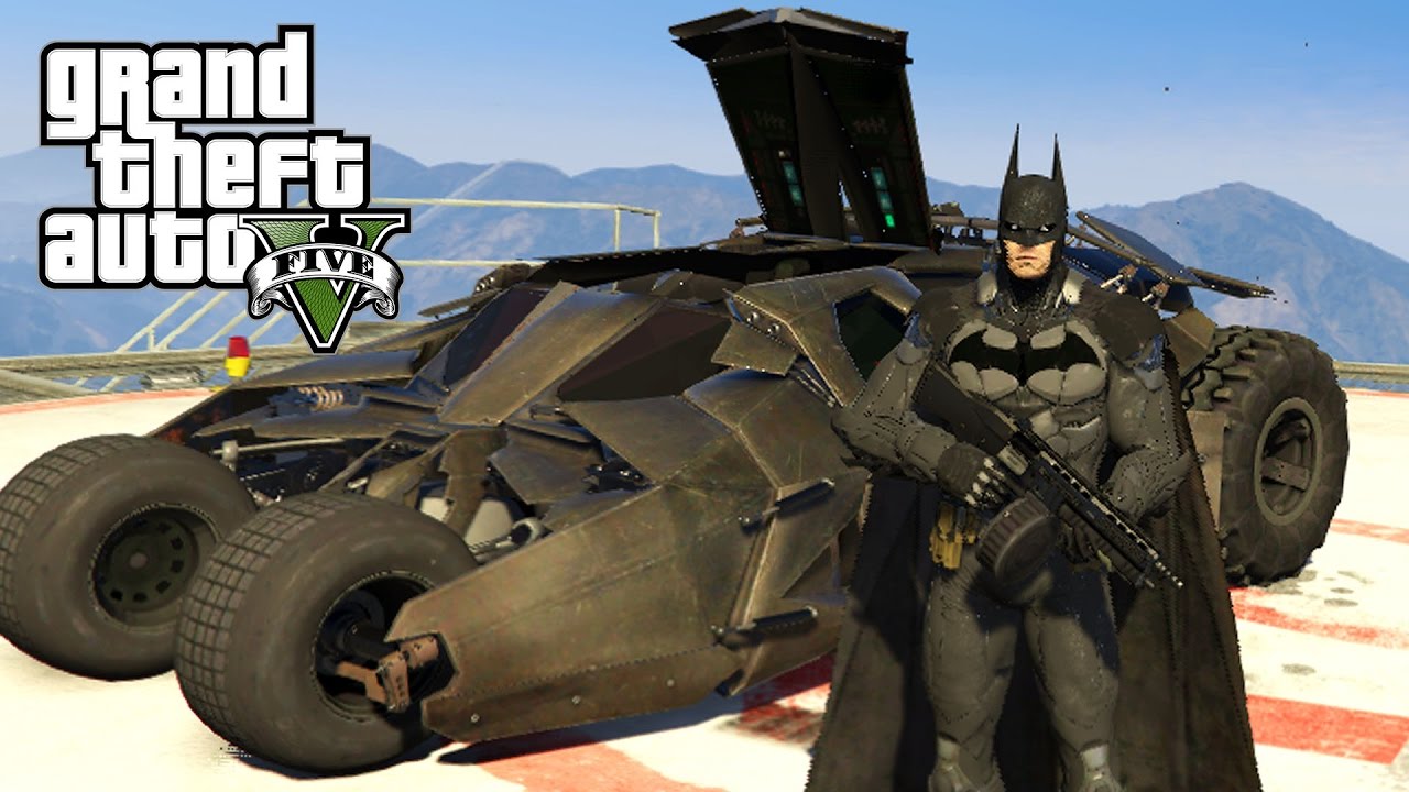 蝙蝠俠模組 BATMAN MOD!! (GTA 5 Mods) - YouTube