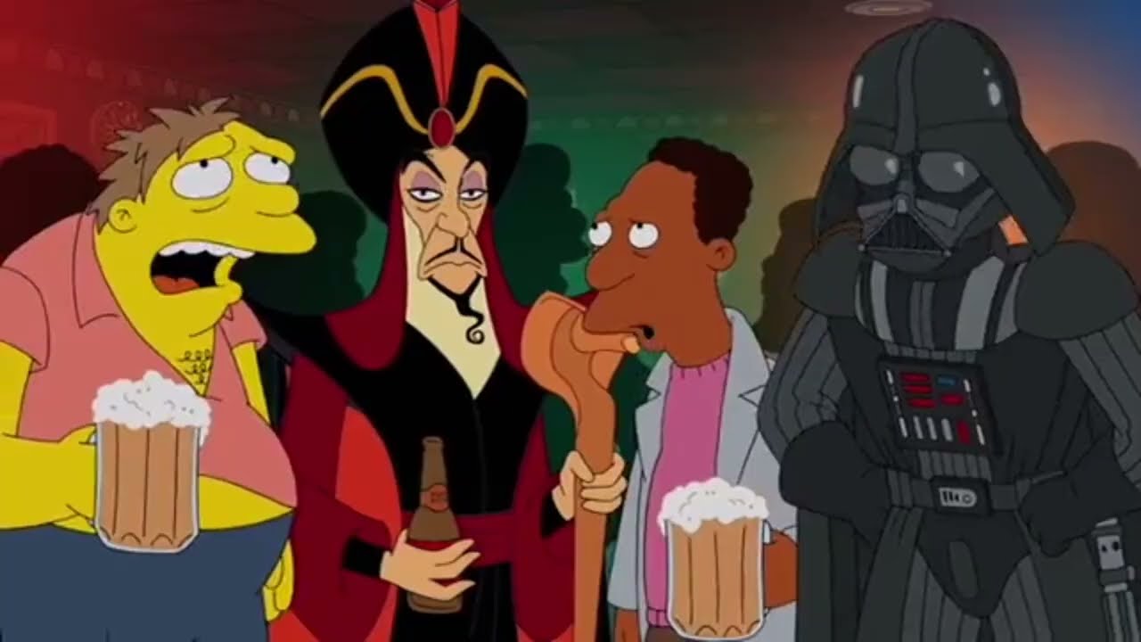 the simpsons winnie the pooh aladdin jafar goofy star wars toys moe ...