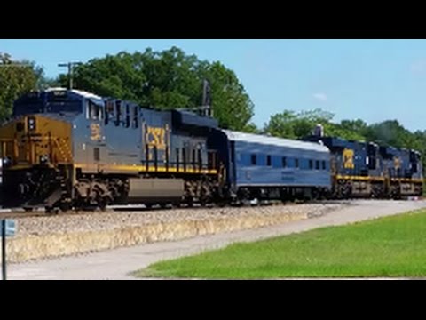 [CSX]956 ES44AH-890 ES44AH-TECHNICAL RESEARCH CAR-959 GE ES44AH Rear W948-23 In Hamlet NC & K5LA ...