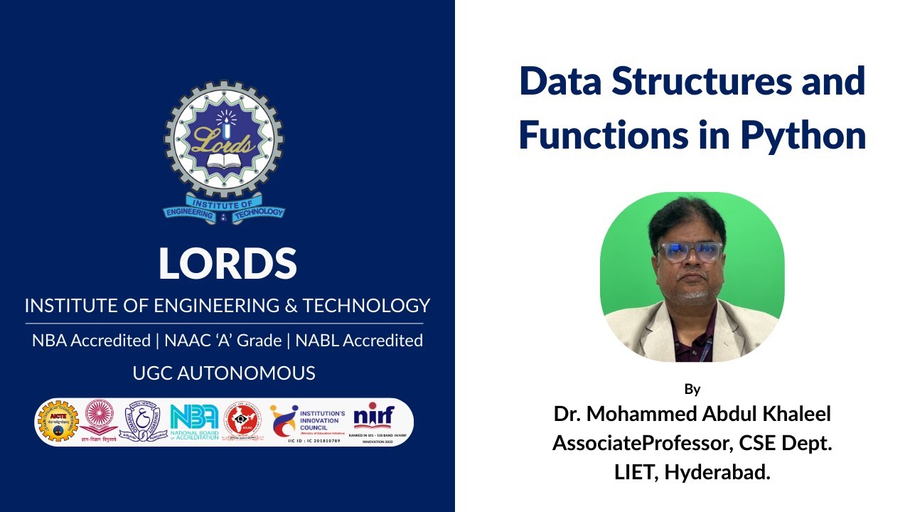 Python Data Structures & Functions – Complete Beginner-Friendly ...