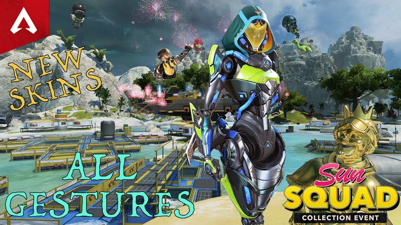 New Legendary Skin for Ash (Pierless), All Gestures. [Apex Legends ...