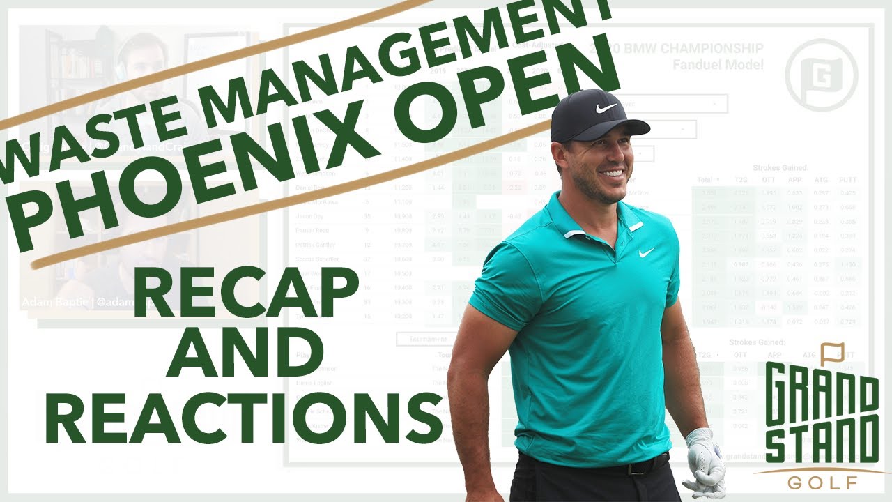 Weekend Golf Update: 2021 Waste Management Phoenix Open - Recap ...