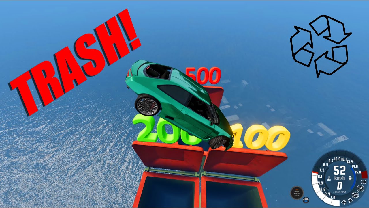 Take out the trash i BeamNG.Drive - YouTube
