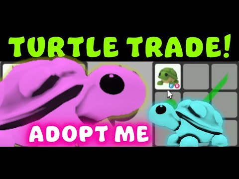 🐢Trading for a TURTLE in Adopt Me! TURTLES are from the AUSSIE egg! # ...