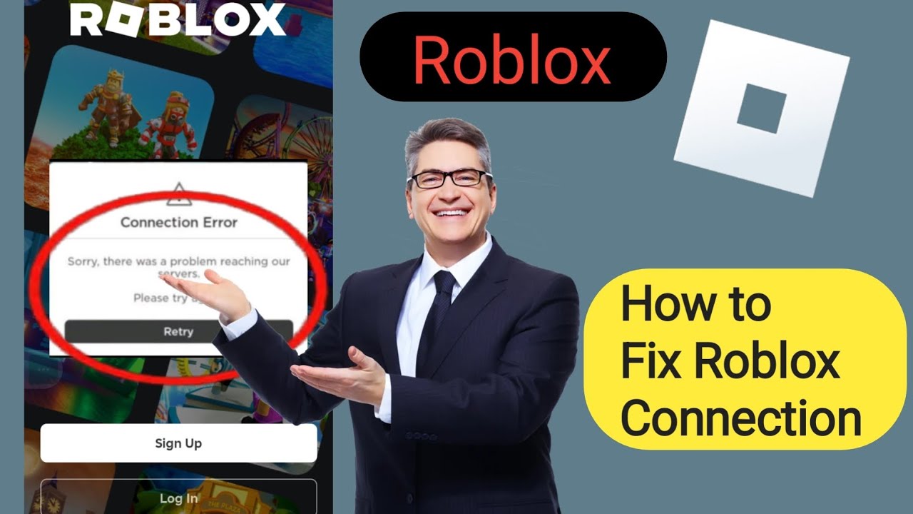How To Fix Roblox Connection Watch Video Fix 2024 Thanks - YouTube