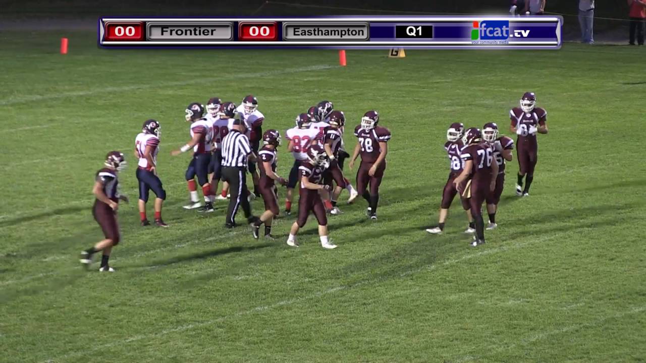 Frontier Regional School Red Hawks Football vs Easthampton Eagles 9/23 ...
