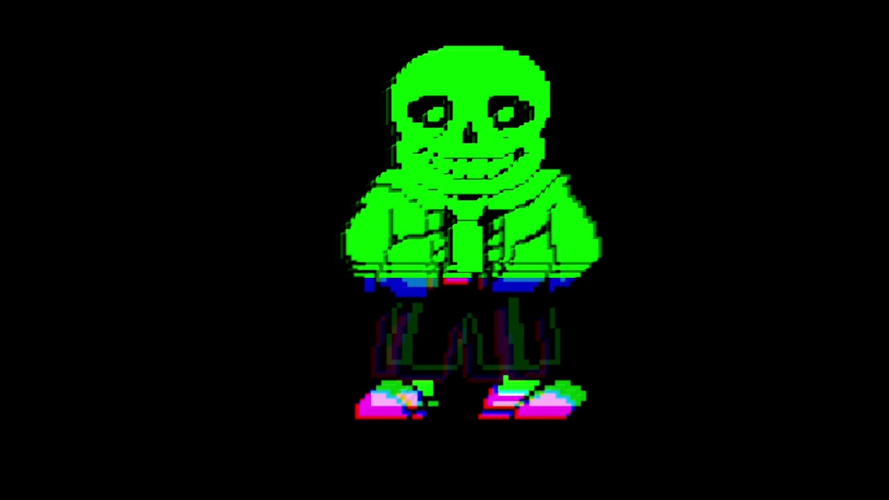 Megalovania but its so glitchy that sans is in colour!! - YouTube Music