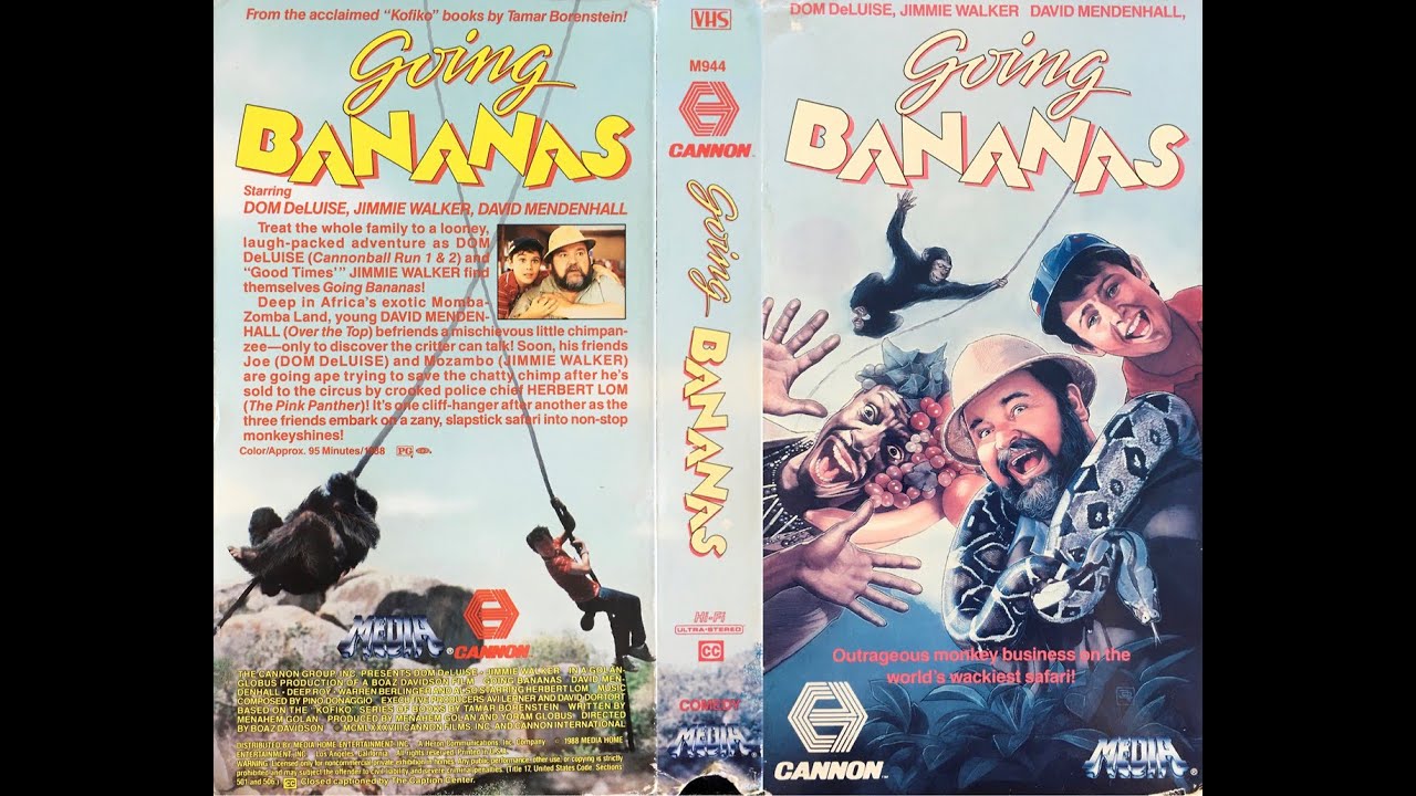 Opening to Going Bananas 1988 VHS (AVON Copy, 1993 Reprint, RD) - YouTube