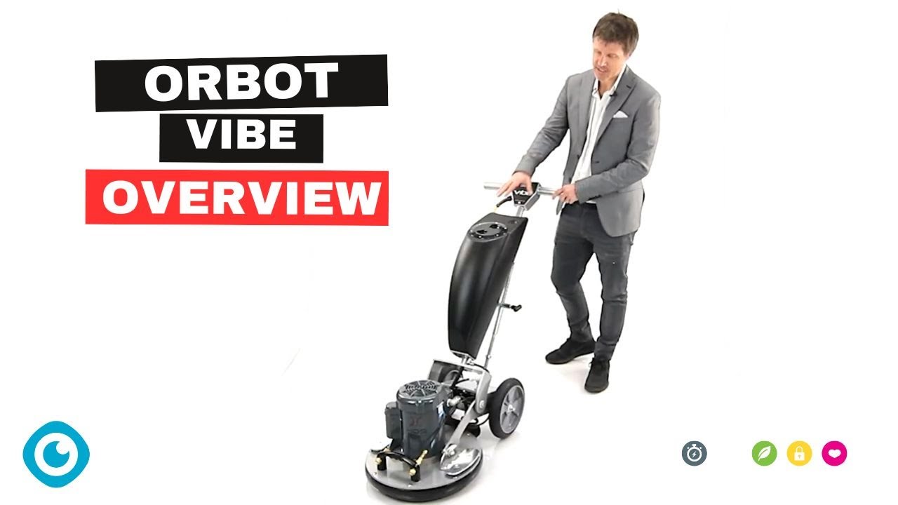 Dual Action Orbital Floor Machine | ORBOT Vibe - YouTube