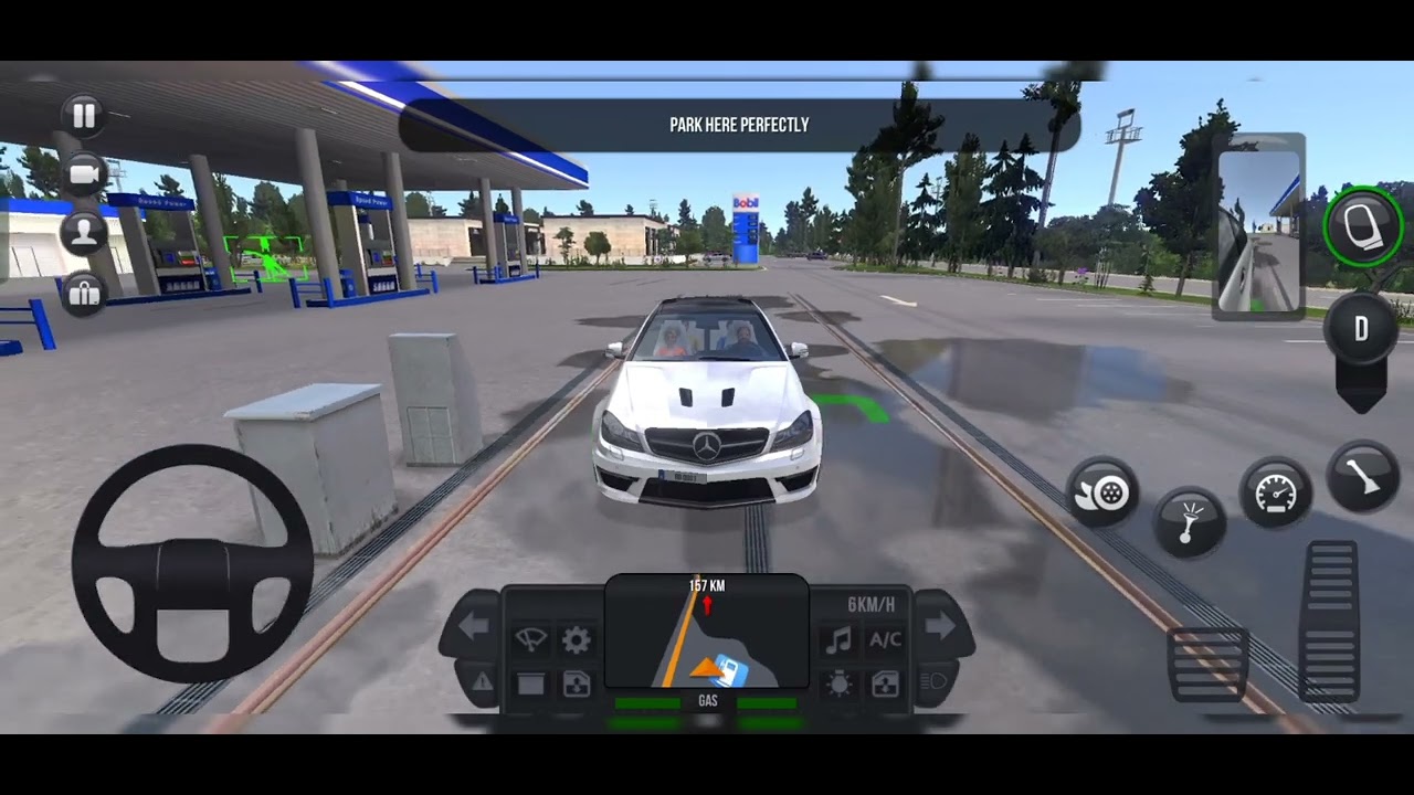 Mercedes-Benz C63 AMG most realistic car driving || Truck Simulator ...