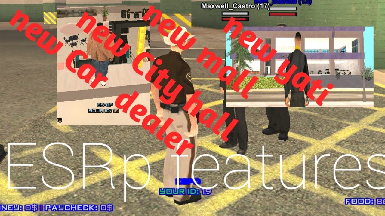 ESRp New features | Gta samp roleplay | Jeel From Yt - YouTube
