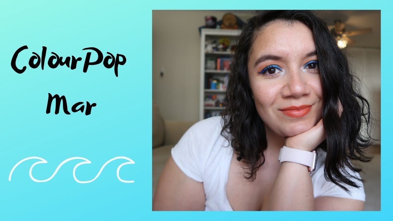 ColourPop Mar blue eyeshadow (Gridlock) - YouTube