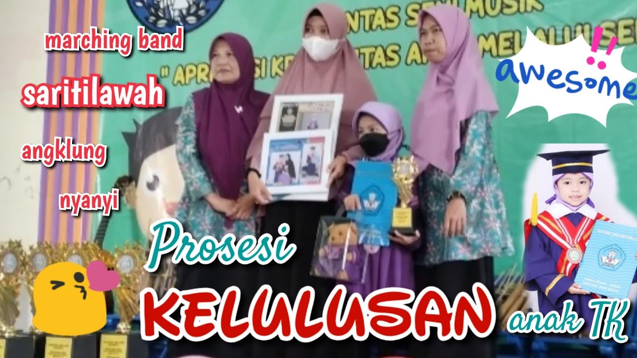 Prosesi Kelulusan TK - YouTube