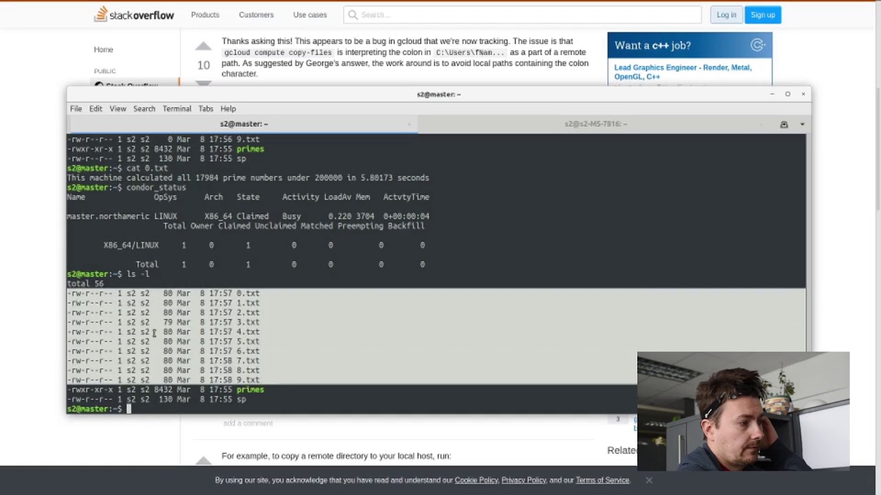 Spinning up HTCondor on Google Cloud - YouTube
