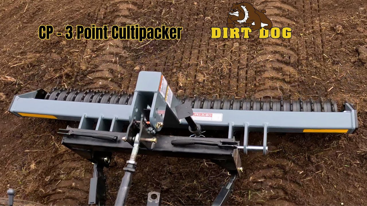The CP-3 Point Cultipacker model CP972 in action - YouTube