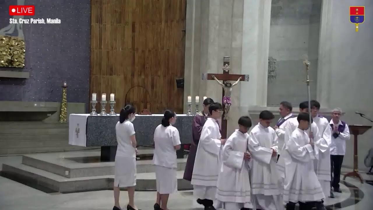 Ikalimang Linggo ng Apatnapung Araw na Paghahanda PRESIDER: REV. FR ...