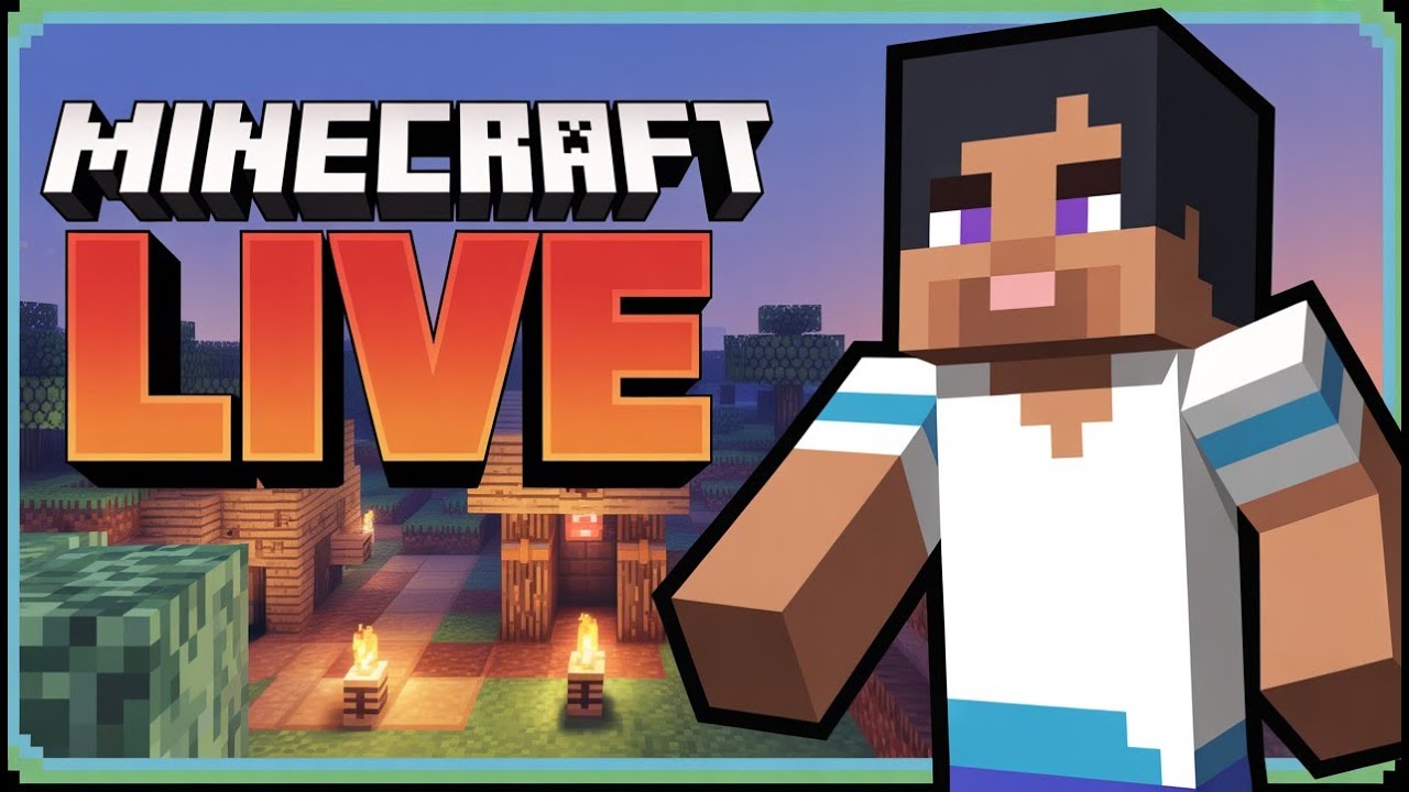 MINECRAFT LIVE ACTION STARTS NOW! #minecraftlive #gaming #ytlivestream ...