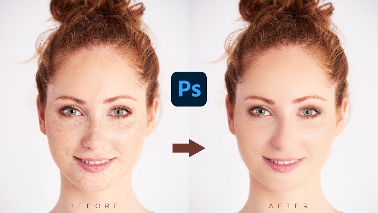 High-End Skin Retouching in Photoshop | Photoshop Tutorial - YouTube