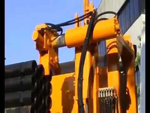 Massenza Drilling Rig -- Rod Handling System Video 1 - YouTube