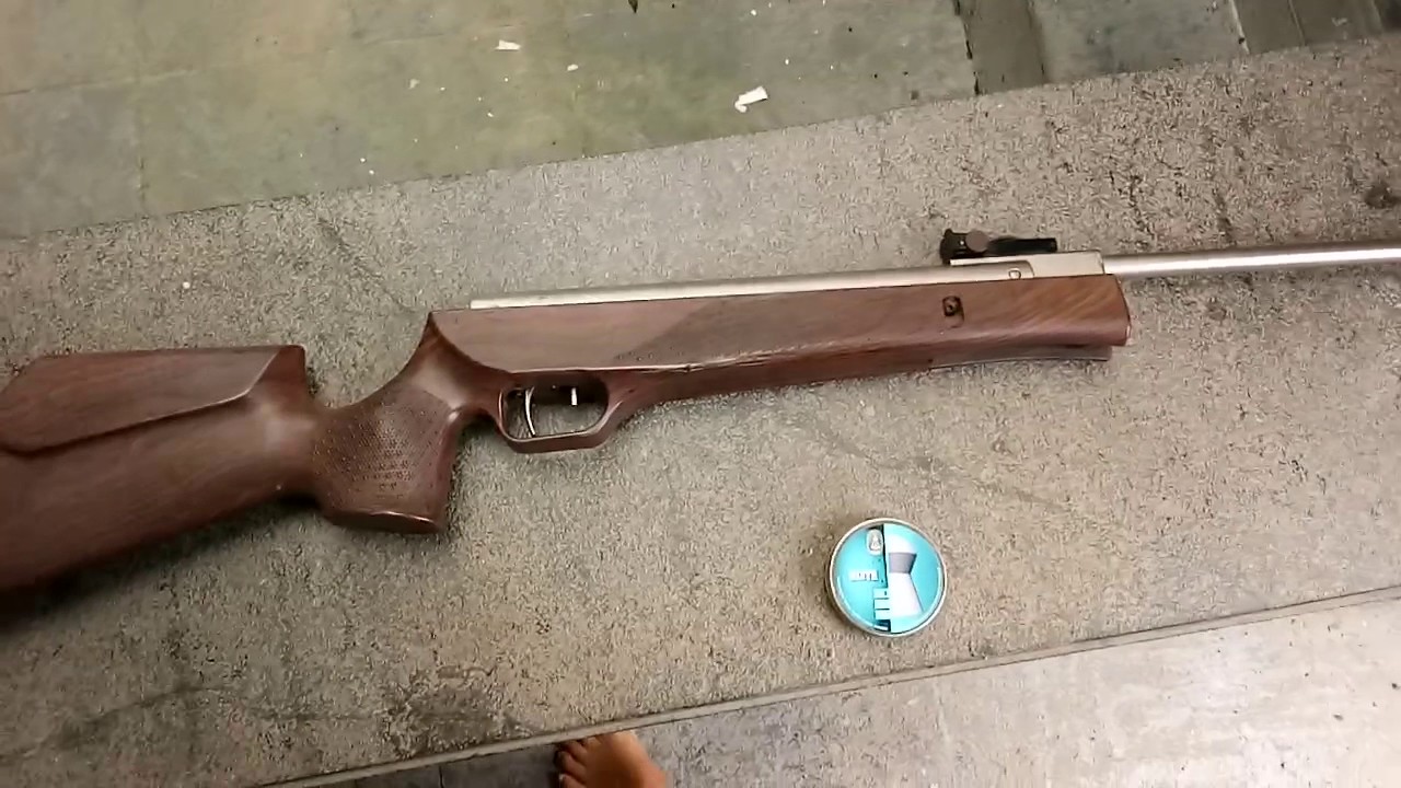 BSA elite. 177 pellets shooting - YouTube