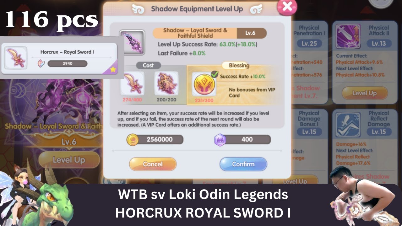 [LIVE] NGOBROL BEBAS! WTB HORCRUX ROYAL SWORD I sv LOKI ODIN LEGENDS ...