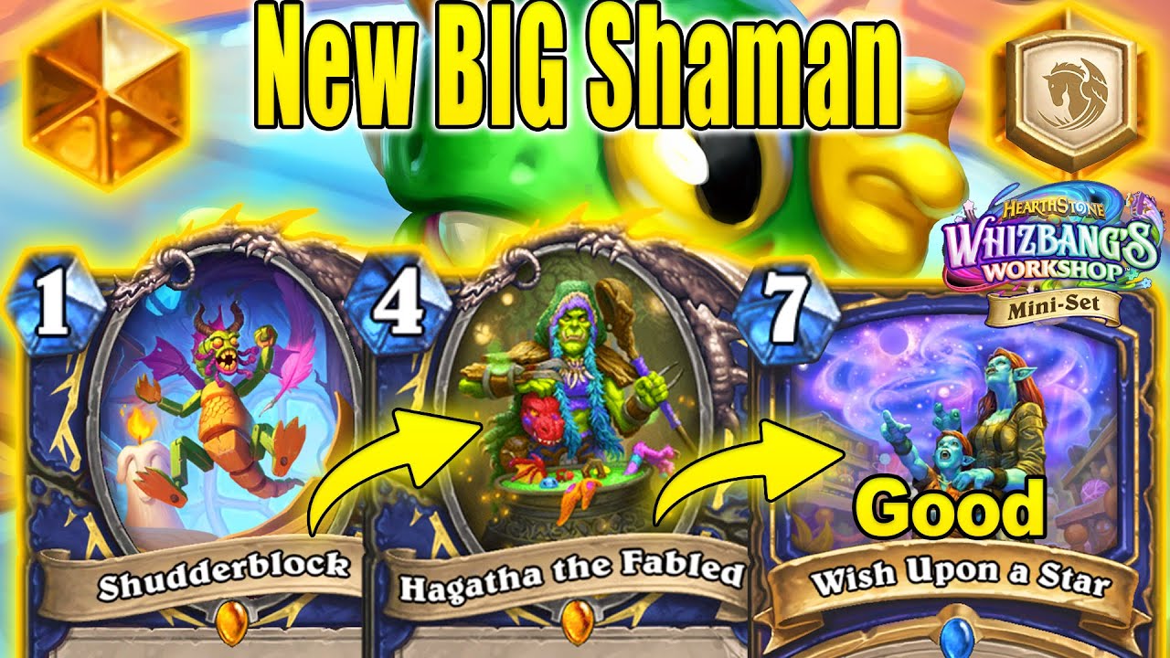 NEW BIG Hagatha Shaman Deck Is Actually Playable At Whizbang's Workshop ...