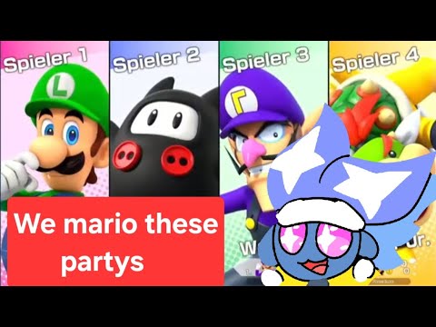 One BIG round of mario party Jamboree with "Monti", "Rico" and "goomy ...