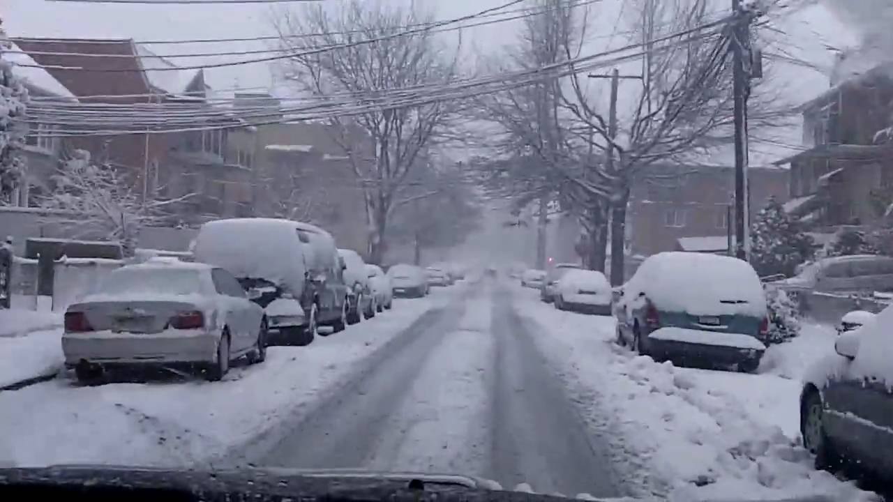 The Asuncion - Snow storm 2.2010 - YouTube
