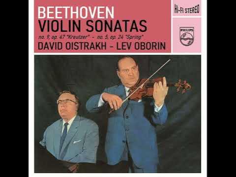 Beethoven: Sonata No. 9 in A major, Op. 47 "Kreutzer" - David Oistrakh, Lev Oborin - YouTube