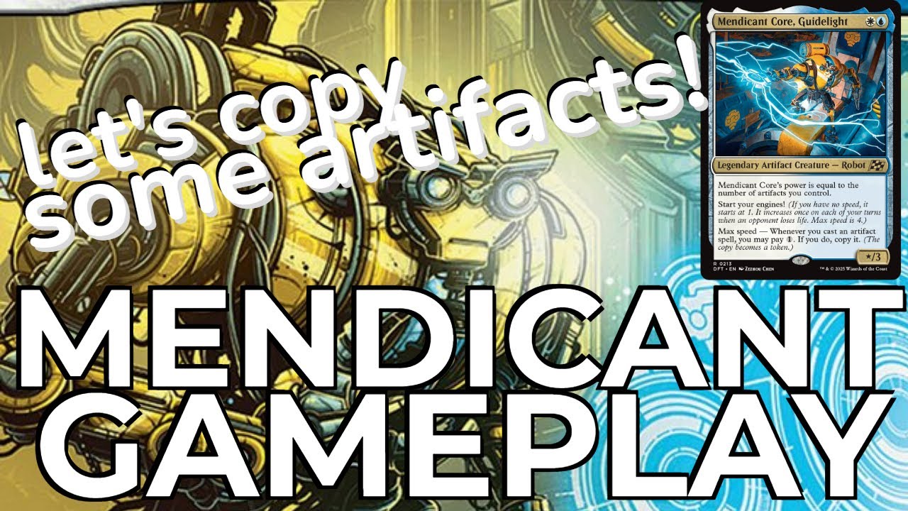 MENDICANT IS CRAZY!!🤖🤪 EDH Gameplay Spelltable Core Guidelight Deck ...