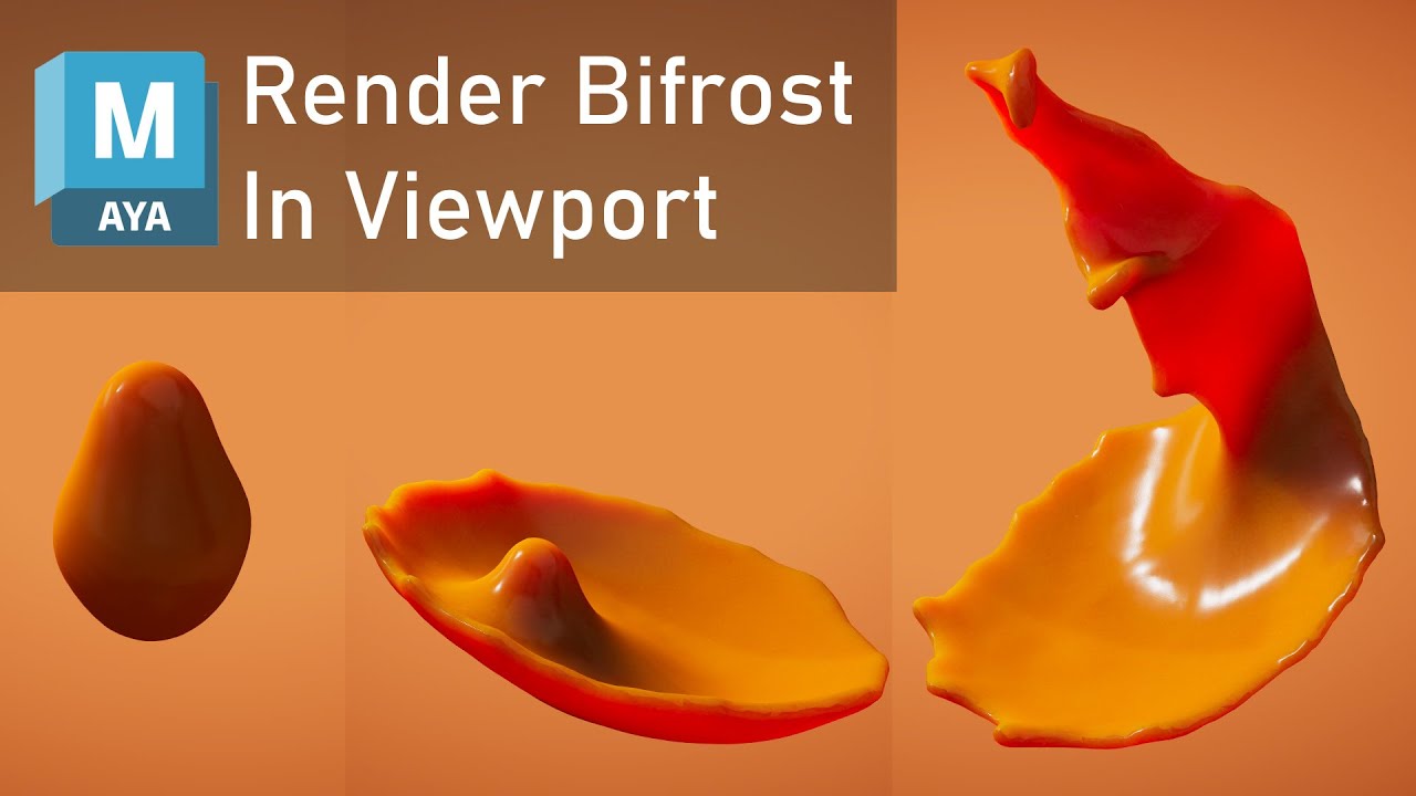 Rendering Bifrost Liquid in Maya Viewport - YouTube